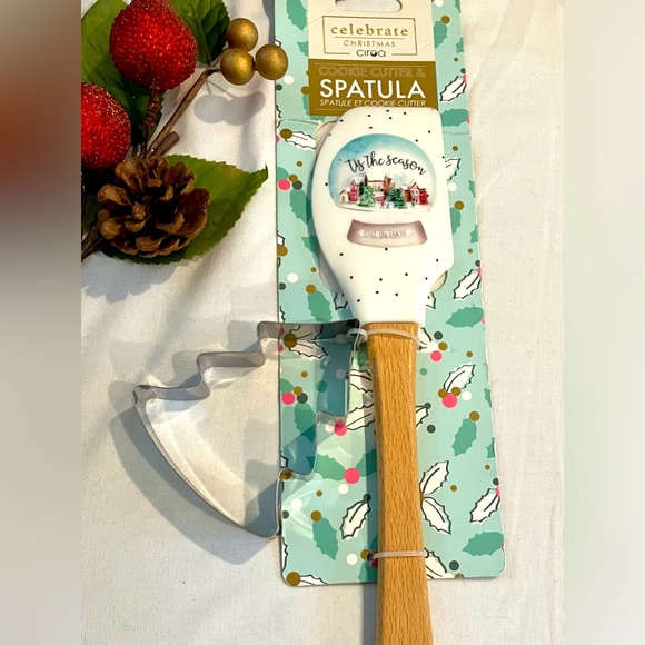 Ciroa | Holiday | Celebrate Christmas Ciroa Cookie Cutter Spatula Tis ...